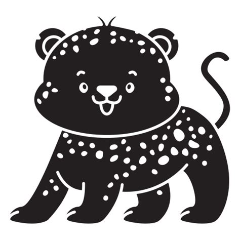 Schwarzer Leopard Png Designs Für T Shirt And Merch