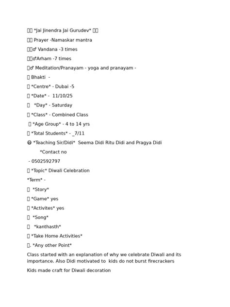 Combined Class Report Dubai 5 Pdf