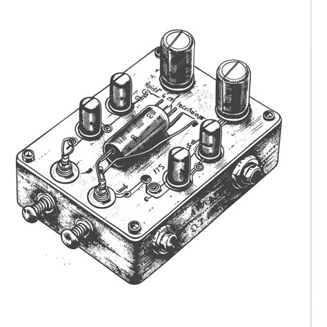 Premium Vector Capasitor Single Electronic Component With Engraving