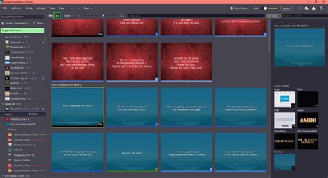 Previewing And Controlling Using Grid View Proclaim