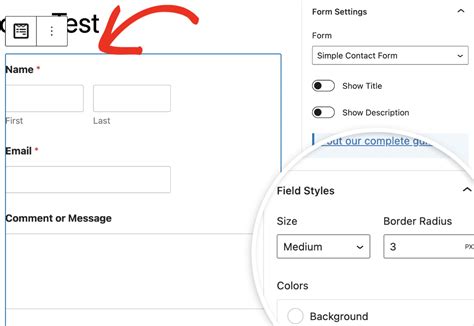 styling your forms