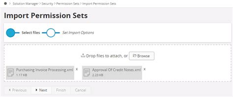 Importexport Permission Sets Technical Documentation For Ifs Cloud