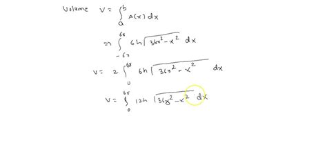 solved the base of s is a circular disk with radius 6r parallel cross