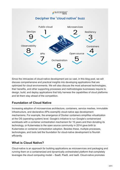 PPT Cloud Native Application Development Guide PowerPoint Presentation ID