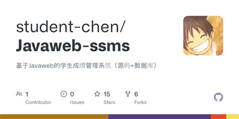 GitHub babe chen Javaweb ssms 基于Javaweb的学生成绩管理系统源码 数据库