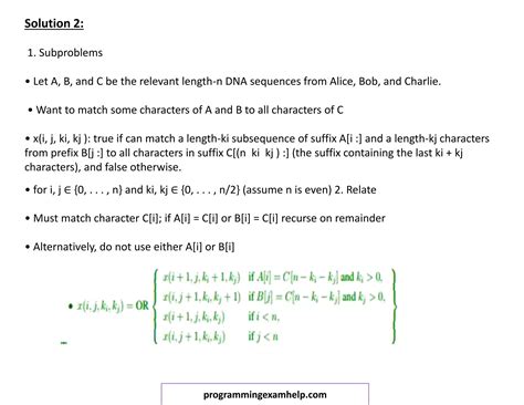 Programming Exam Help Ppt