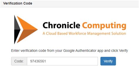 How To Log In Using 2fa Two Factor Authenticator Chronicle Computing
