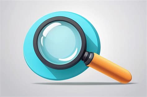 Magnifying Glass Discovery Research Search Analysis Concept 3d Vector Icon Cartoon Minimal Style