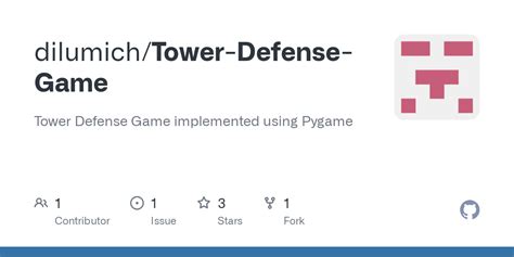 Github Dilumichtower Defense Game Tower Defense Game Implemented Using Pygame