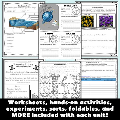 4th Grade Science Unit Bundle Vestals 21st Century Classroom