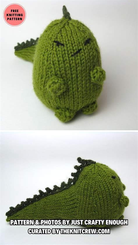 Make Your Own Jurassic Park 11 Knitted Dinosaur Patterns The Knit Crew