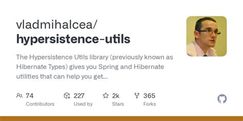 Arash Ariani On Linkedin Github Vladmihalceahypersistence Utils The Hypersistence Utils