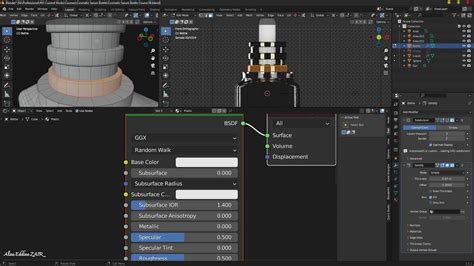 Blender Cosmetic Product Modeling Flippednormals