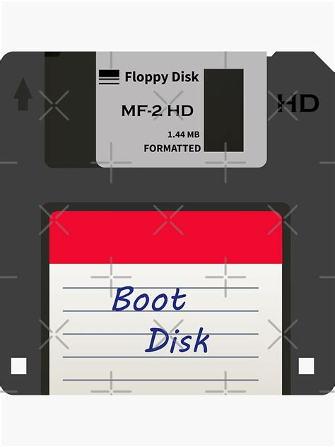 Floppy Disk Boot Disk Sticker For Sale By Rplay Redbubble