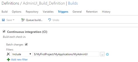 Continuous Integration Vsts Release Management Binding Release