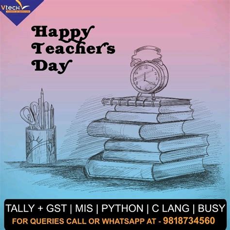 vtech academy of computers on linkedin happyteachersday2023