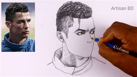 Cristiano Ronaldo Makkelijke Tekening How To Draw Cristiano Ronaldo