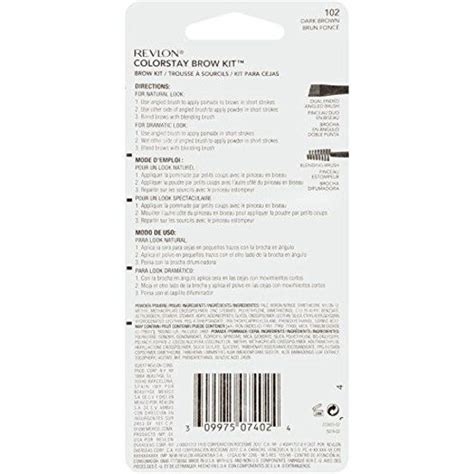 Getuscart Revlon Colorstay Brow Kit Includes Longwear Brow Powder Clear Pomade Dual Ended