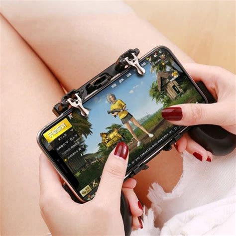 Professional PUBG Mobile Gamepad Controller Black Daraz Pk