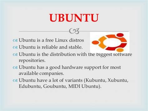 Linux Ppt