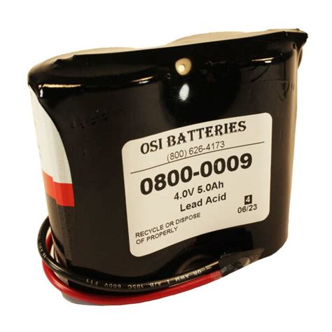 Enersys Cyclon 0800 0009 Assembly Battery 1x2 Shrink 0800 F2w Osi