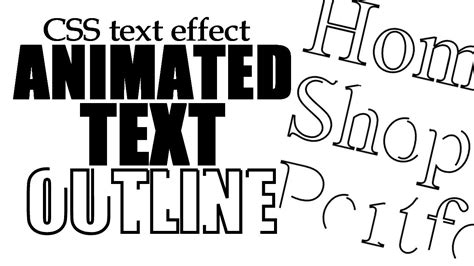 Css Text Effects Animated Stroke Svg Tutorial Youtube