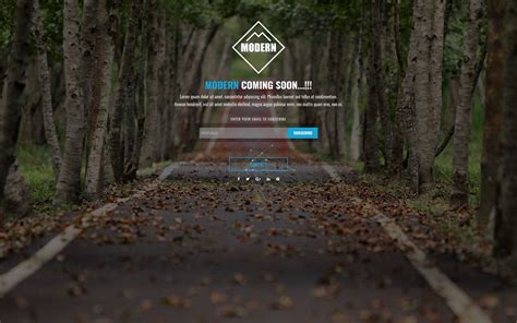 MODERN Coming Soon HTML Template V3 By Modern Themes ThemeForest