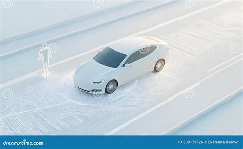Pedestrian Detection Technology Autonomous Self Driving Car With Lidar