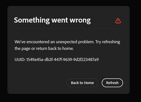 Adobe Firefly Boards “something Went Wrong” Issu Adobe Product Community 15384035