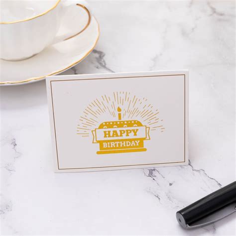 50 Pcs 휴일 감사 메시지 인사말 카드 생일 카드 5