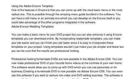 Encore Cs6 Menu Templates Free Adobe Encore Cs6 Menu Templates You Can Create Amazing