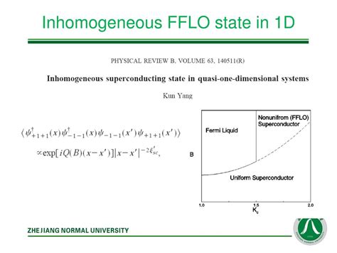 Ppt Pure Fulde Ferrel Larkin Ovchinnikov State In Optical Lattices Of Off Diagonal Confinement