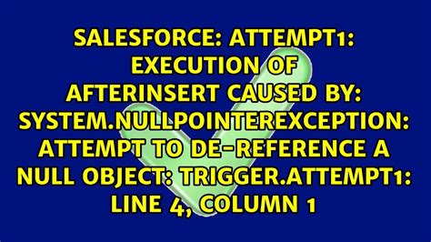 attempt1 execution of afterinsert caused by system