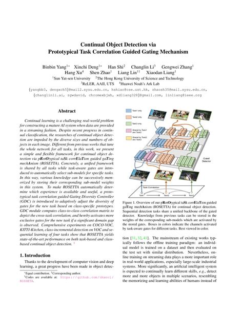continual object detection via prototypical task correlation guided