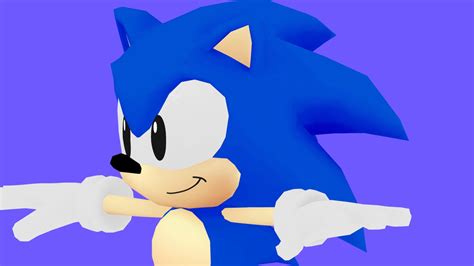 Sonic Speed Simulator Classic Sonic Download Free 3d Model By Chuck