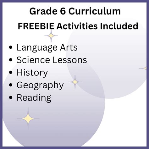 Grade 6 Freebies