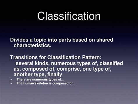 Identifying Patterns Of Organization Ppt Download
