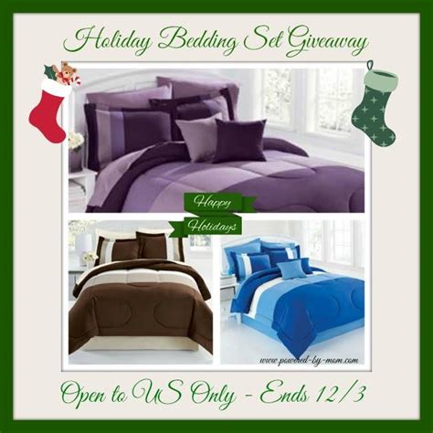 Brylane Home Bedding Set For The Holidays Giveaway Ends 12313 It