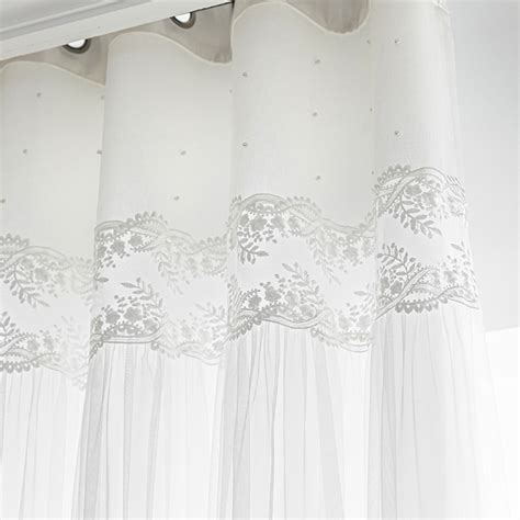 마임 웨딩스타일 암막 이중커튼3컬러 지나송