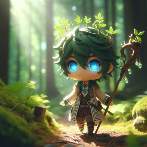 Hd Chibi Of Forest Seer In 2025 Chibi Cute Drawings Anime Drawings