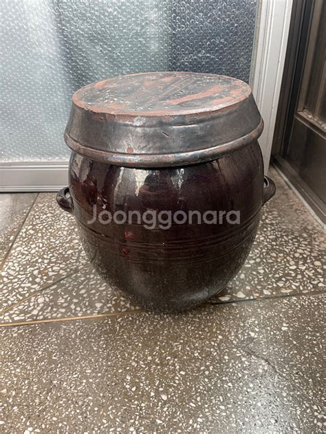 국산 신일토기 항아리 장독대 농기계농업용공구 중고나라