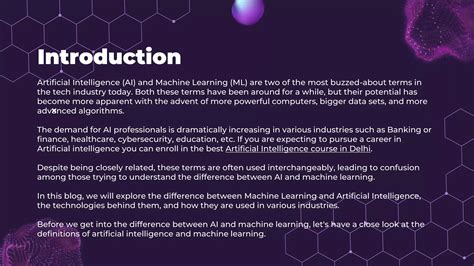 Difference Between Machine Learning and Artificial Intelligence | PPTX ...