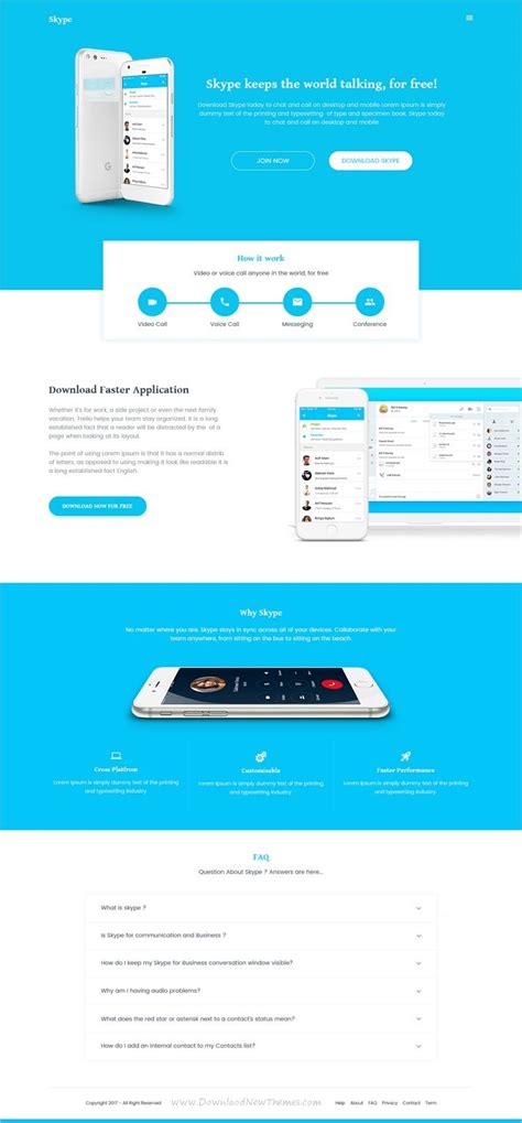 SaaSLab Software SaaS And WebApp PSD Template Web App Bootstrap Template Psd Templates