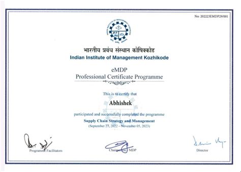 Abhishek M Kotian On Linkedin Iimk Emdp Lifelonglearning 22 Comments