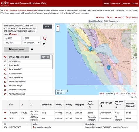 Geological Framework Model Viewer Provisional User Guide