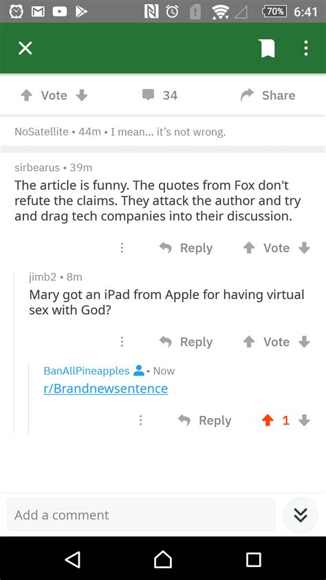 Mary Got An Ipad From Apple For Having Virtual Sex With God R Brandnewsentence