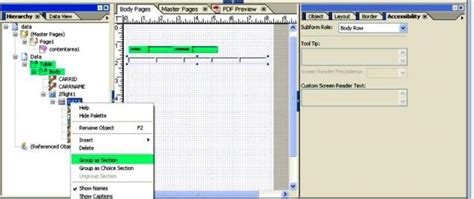 adobe forms using nested table text module and pr sap community