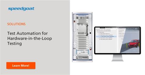 Simulink Test Speedgoat