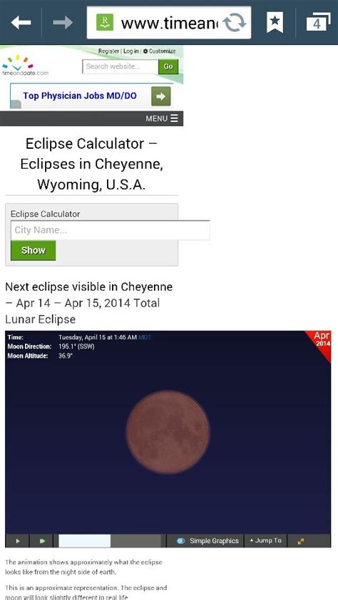 Did You Know There Are Eclipse Calculators Plug In Your City And It Will