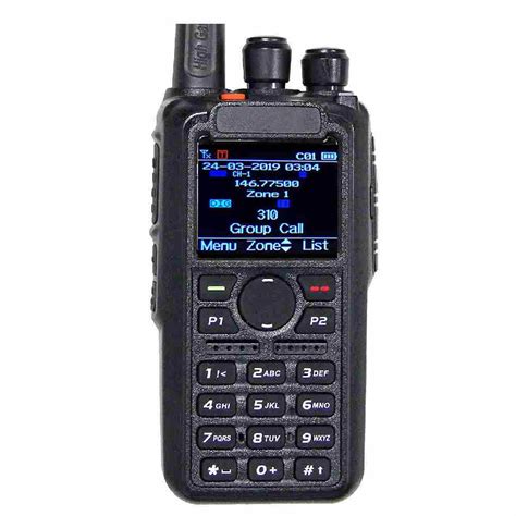 High Power Dual Band Analog Or Dmr 2 Way Radio